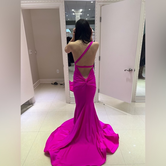 Dresses | Hot Pink Jessica Angel Dress | Poshmark